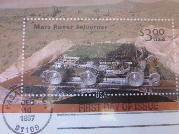 MARS PATHFINDER Postage Stamp 1st Day of Issue July 4th 1997 | Etsy