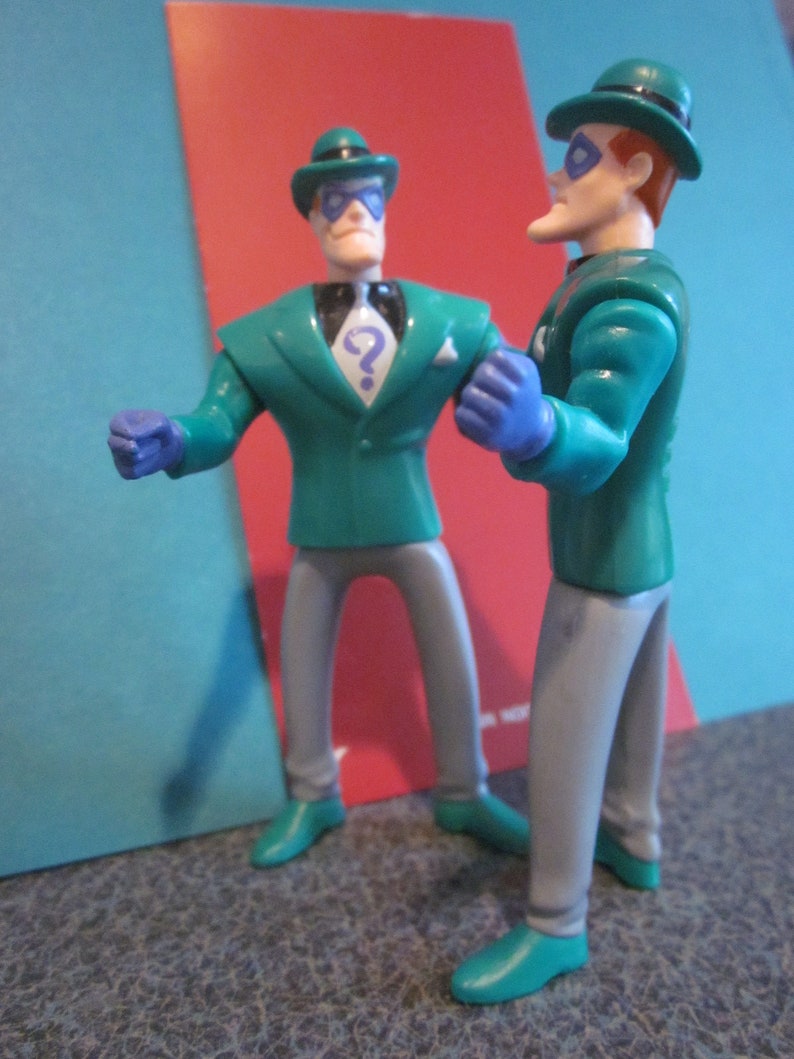 THE RIDDLER Action Figure Made for Mcd's Happy Meal 1993 - Etsy