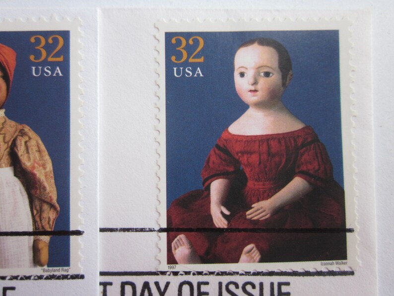 CLASSIC AMERICAN DOLLS 1st Day of Issue Postage Stamps July 28,1997 - Etsy