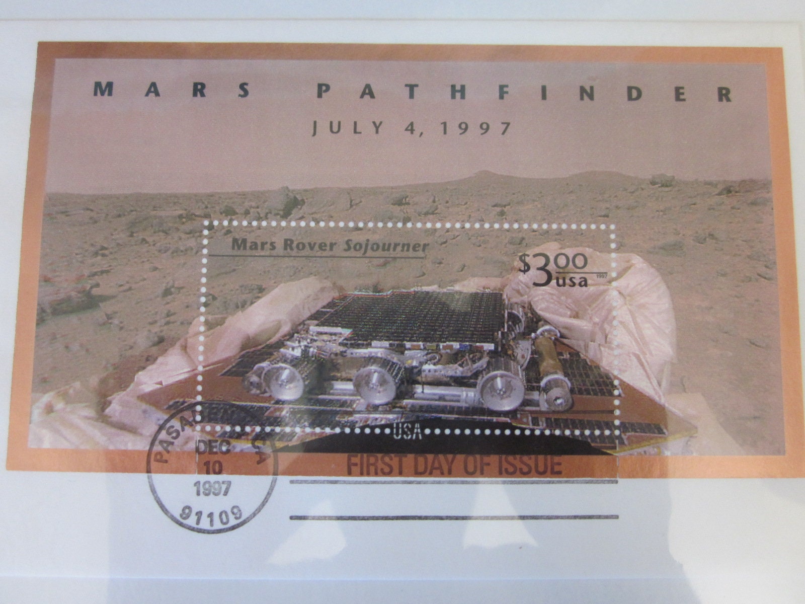MARS PATHFINDER Postage Stamp 1st Day of Issue July 4th 1997 - Etsy