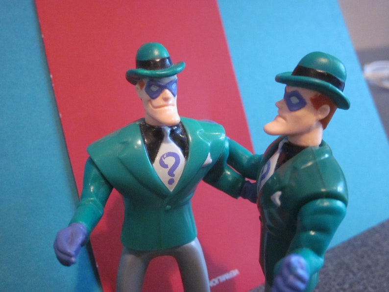 THE RIDDLER Action Figure Made for Mcd's Happy Meal 1993 - Etsy