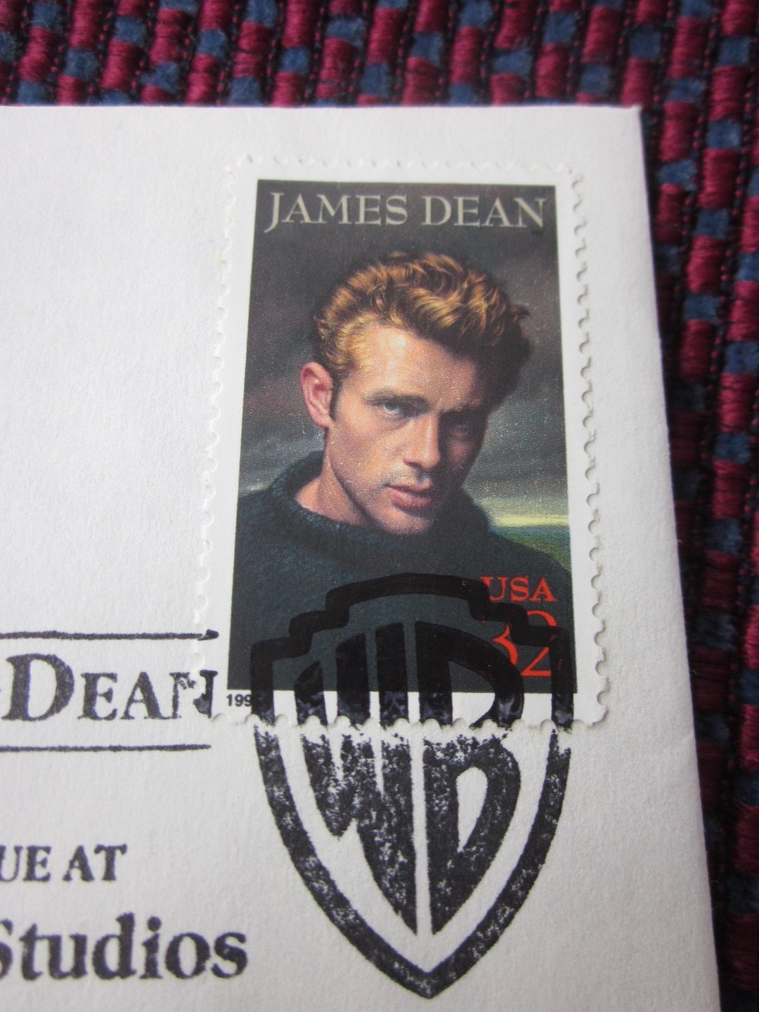 JAMES DEAN First Day of Issue Postage STAMP 1996 - Etsy