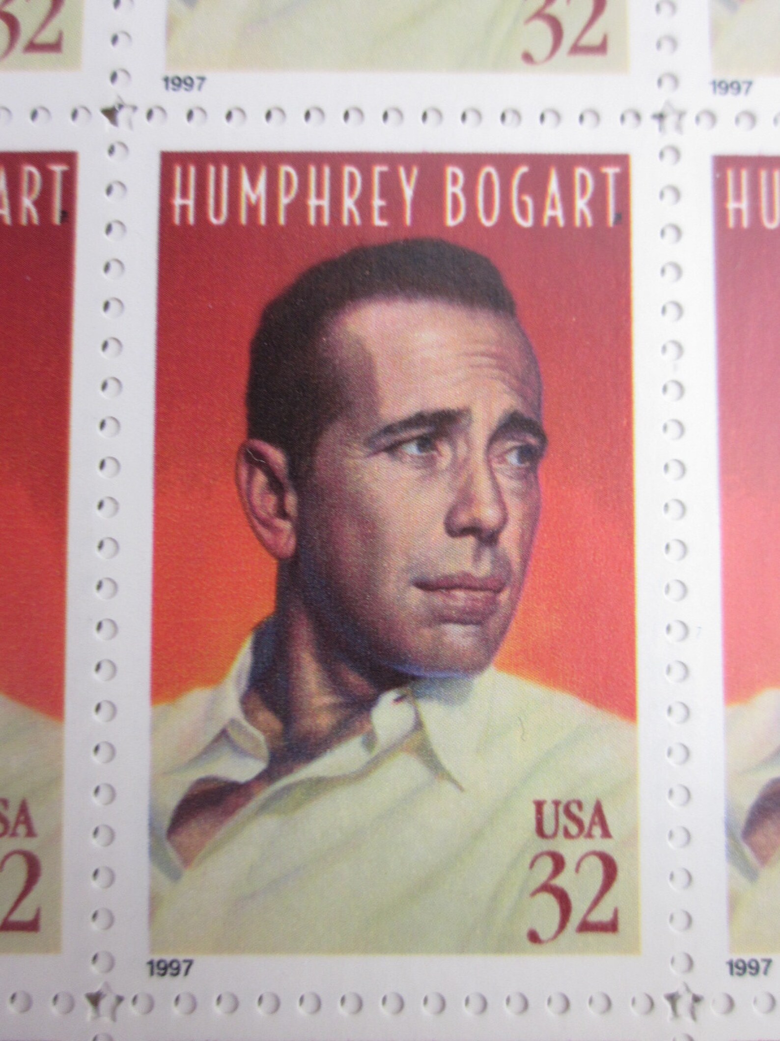 HUMPHREY BOGART 1st Day of Issue Postage STAMP July 31, 1997 - Etsy