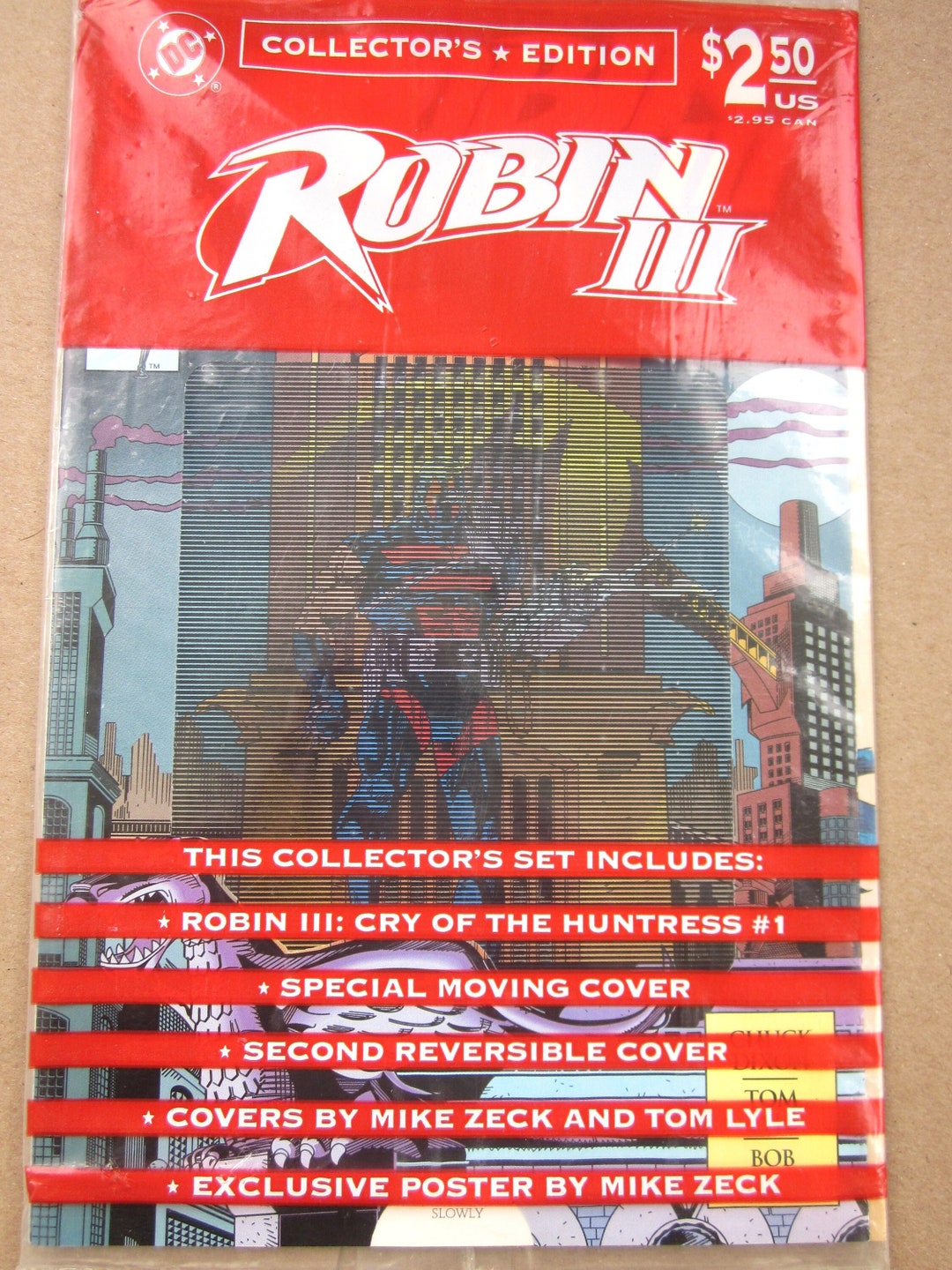 ROBIN III Cry of the Huntress #1 Comic NEW Sealed in Original Packaging ...