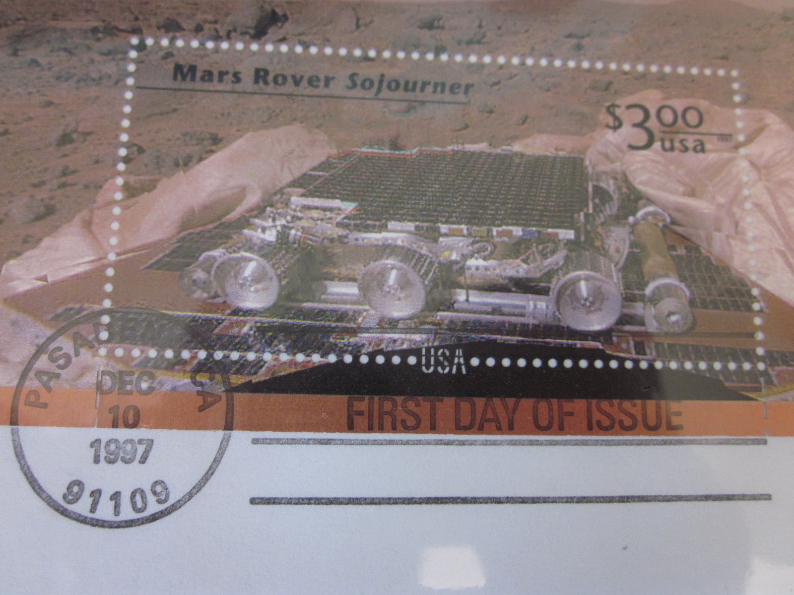 MARS PATHFINDER Postage Stamp 1st Day of Issue July 4th 1997 - Etsy