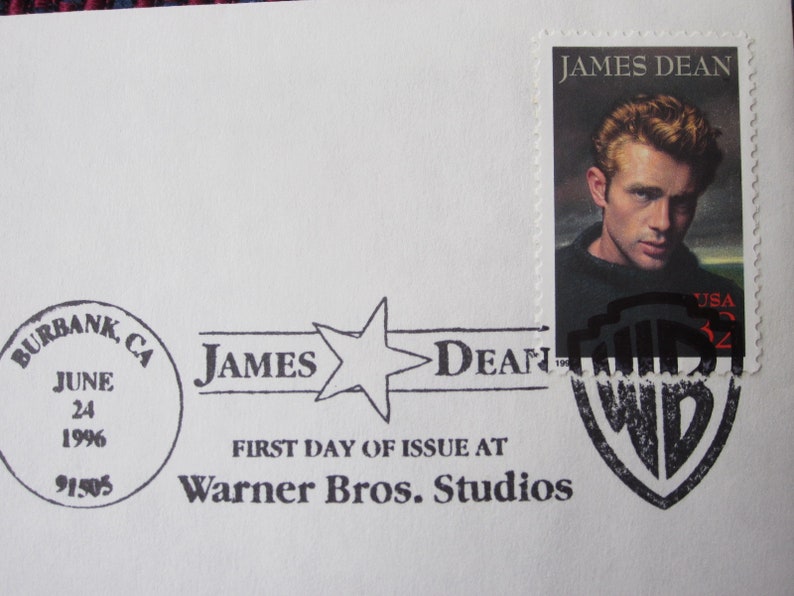 JAMES DEAN First Day of Issue Postage STAMP 1996 - Etsy