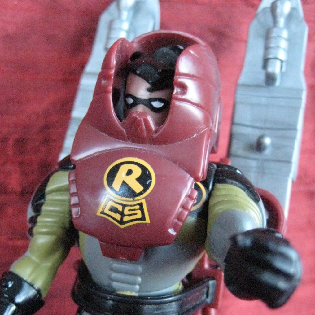 ROBIN TECHNO SKI Backpack Loose Complete 1994 by Kenner - Etsy