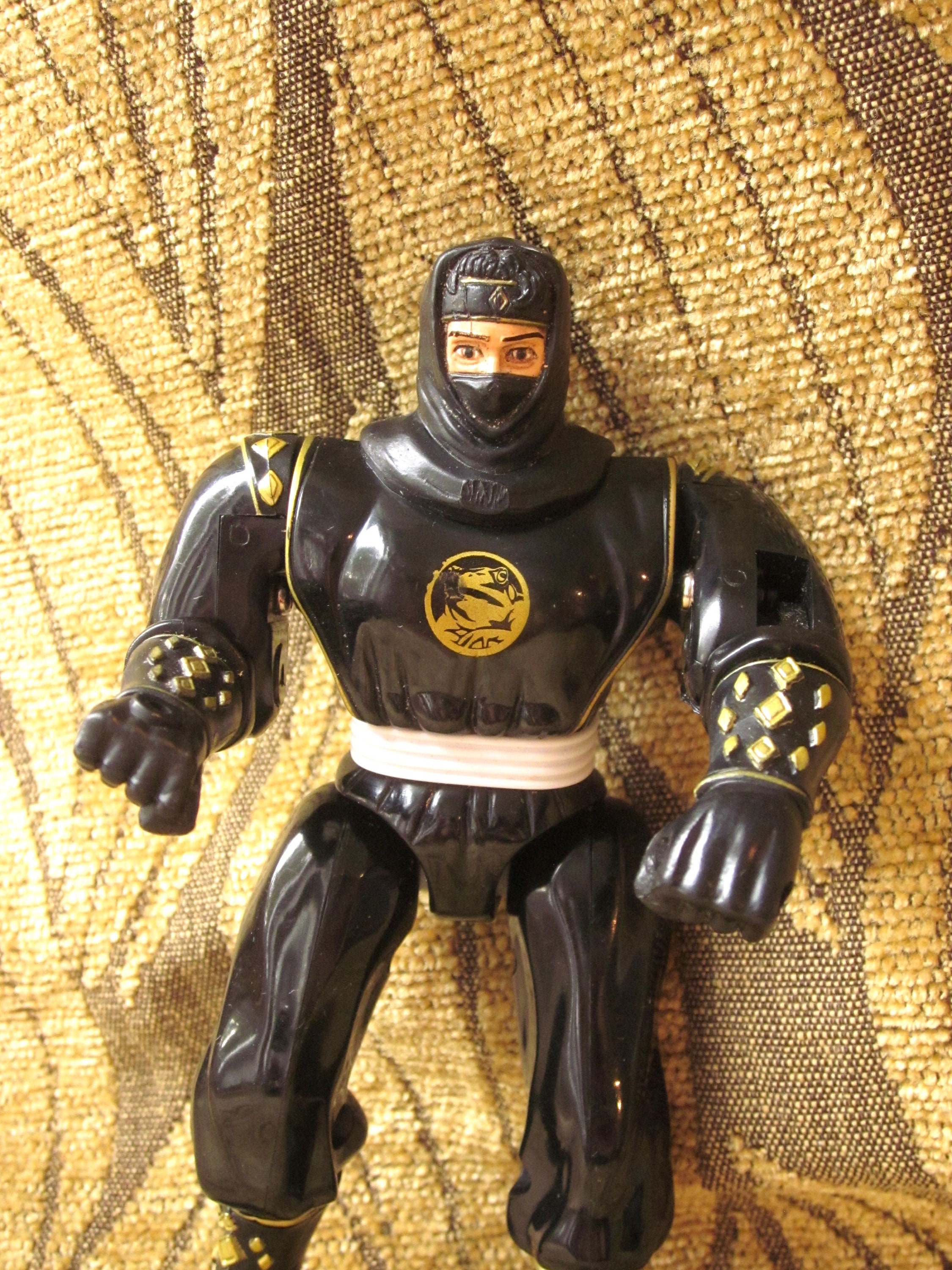 BLACK NINJA POWER Ranger Action Figure With Moving Boxing - Etsy