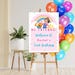 Ms. Rachel Birthday Welcome Sign: Customizable 18"x24" (printable ...
