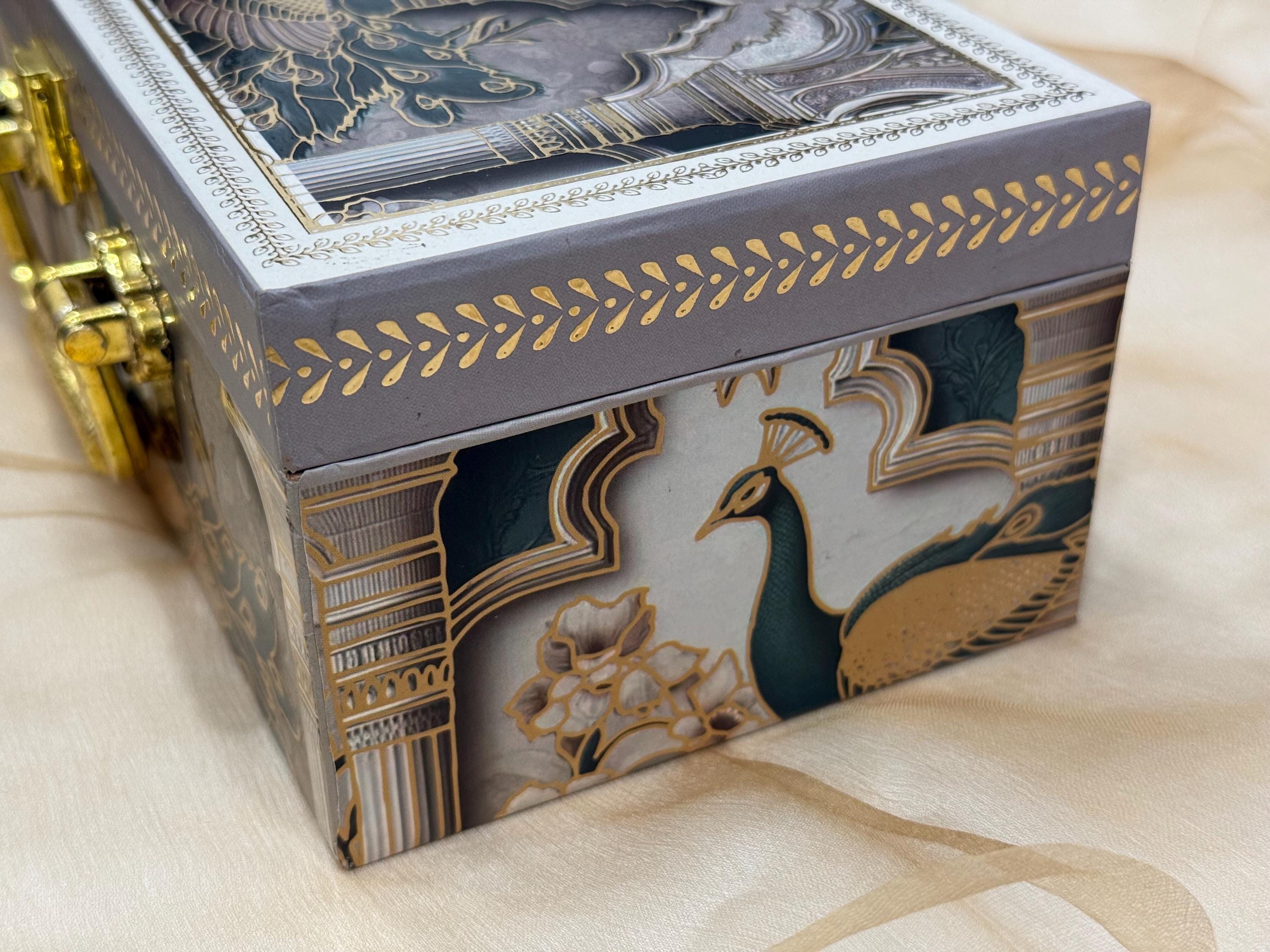 Handcrafted Peacock Gift Box | Ideal for Housewarming | Diwali ...