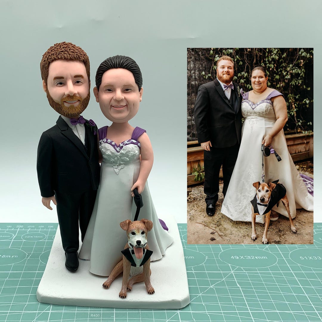 Personalized Couple Bobbleheads,personalized 3D Statues for Parents ...