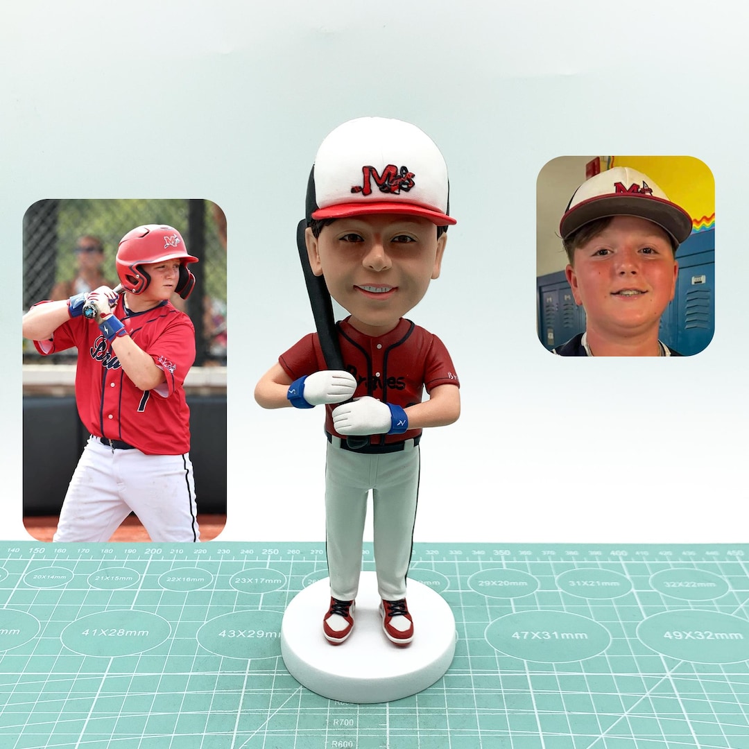 Personalized Custom Bobbleheads, Custom Baseball Player Bobbleheads ...