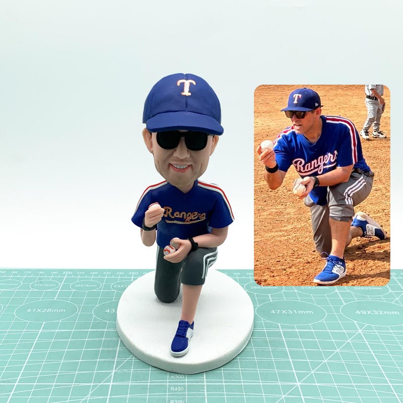 Baseball Player Sculpture - Etsy