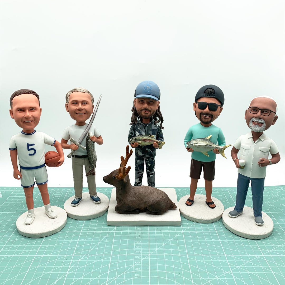 Personalized Custom Bobbleheads, Custom 3D Statues, Custom Family ...