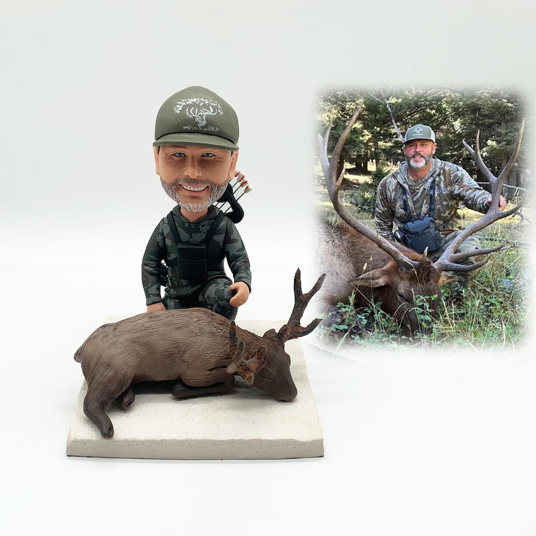 Personalized Custom Bobbleheads, Custom Hunting Bobbleheads, Gifts for ...
