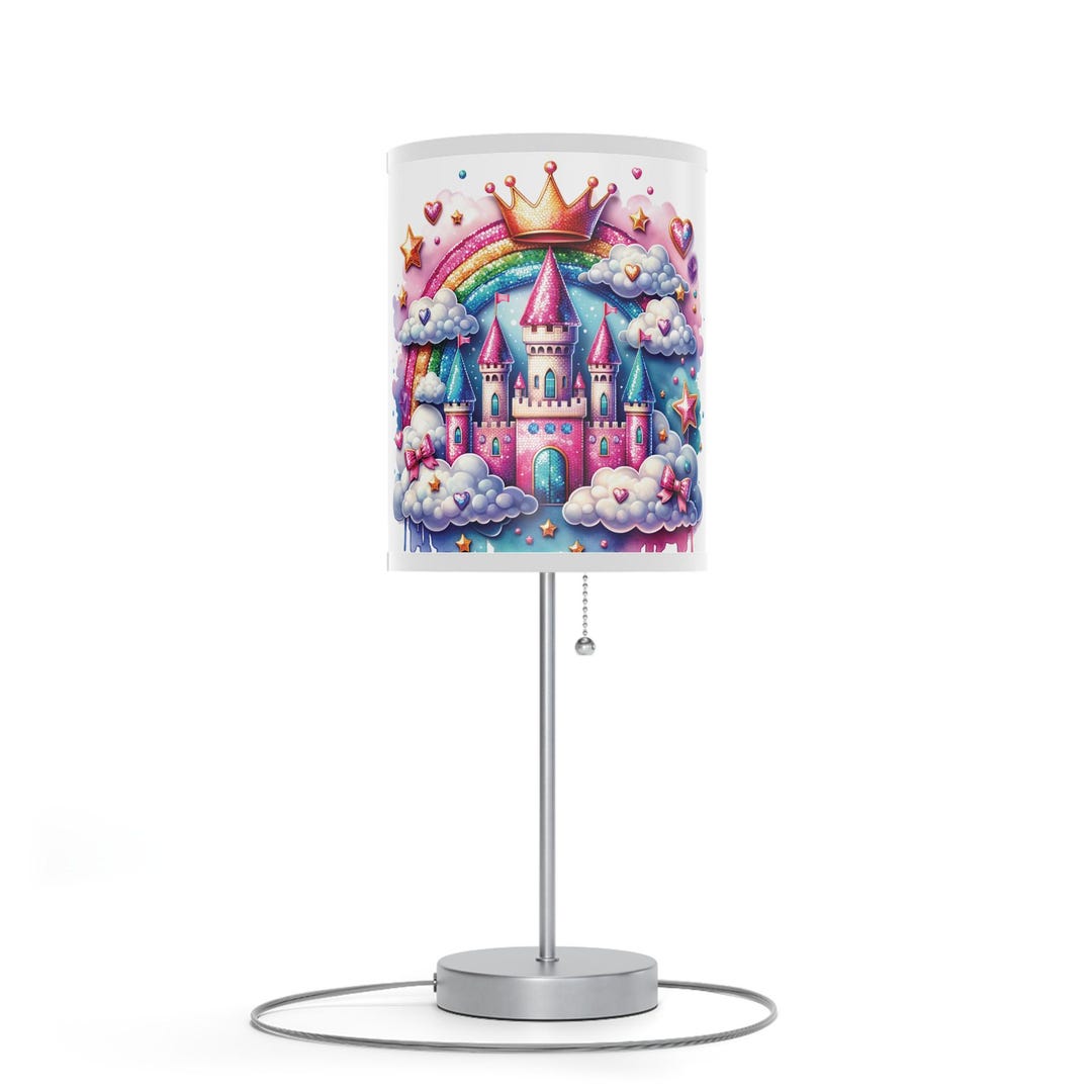 Princess Lamp, Castle Lamp, Table Lamp, Princess Decor, Girl's Bedroom ...