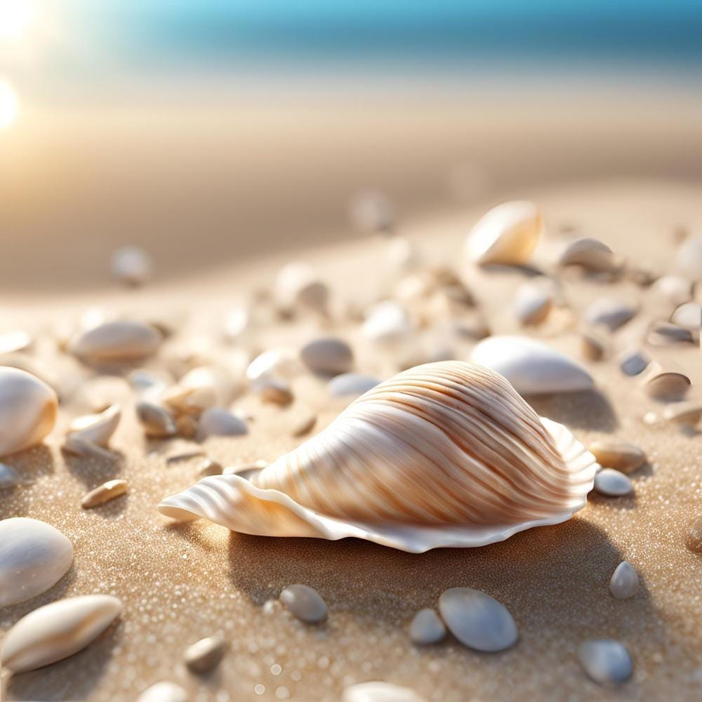 Shells PNG Digital Downloads | Beach Clipart, Ocean Graphics, Marine ...
