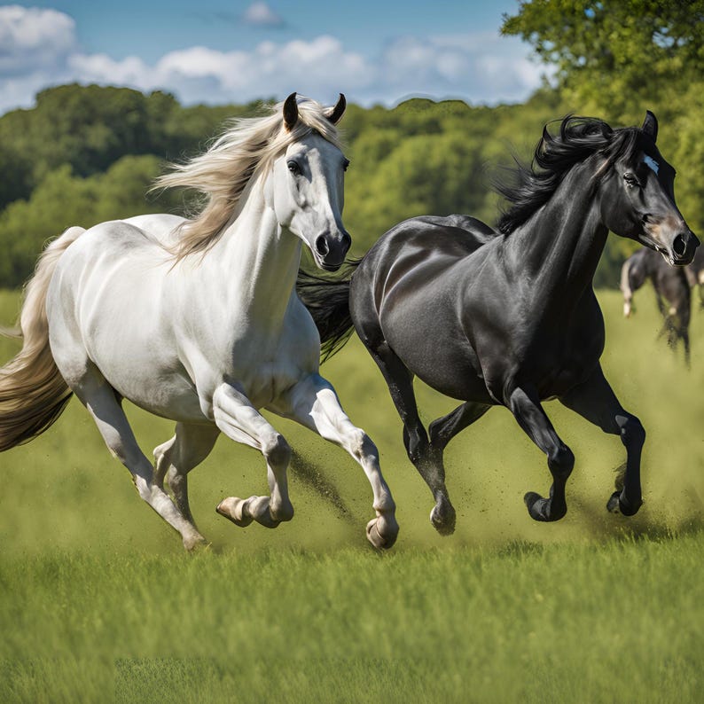 Horse PNG Bundle - Etsy