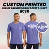 Custom Pocket Shirt, Personalized Comfort Colors Tee, Your Logo Here ...