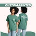 Custom Pocket Shirt, Personalized Comfort Colors Tee, Your Logo Here ...