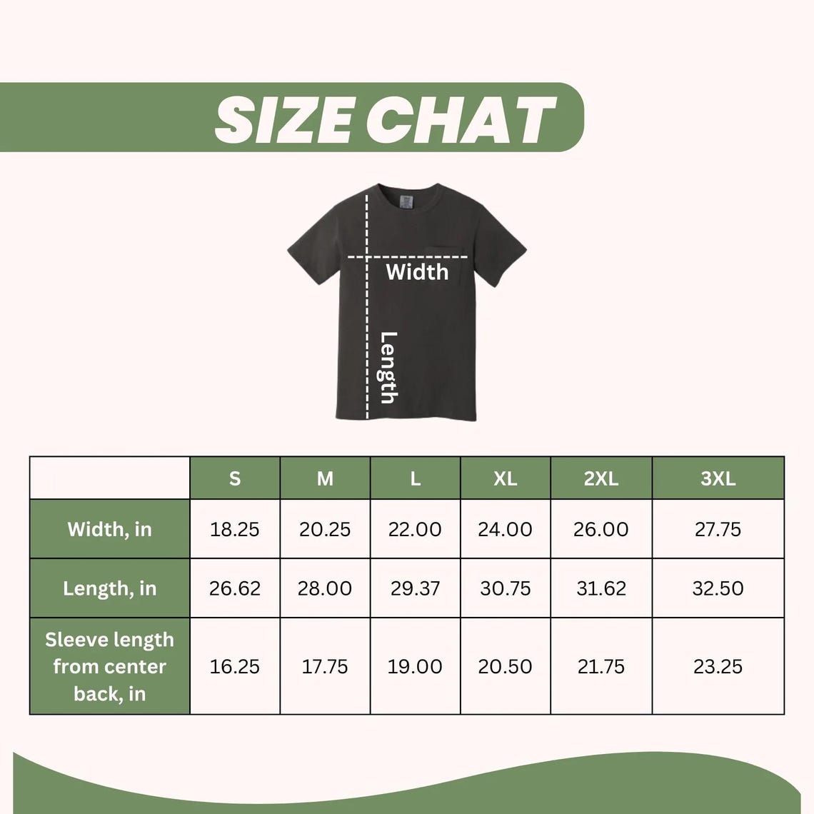 Custom Pocket Shirt, Personalized Comfort Colors Tee, Your Logo Here ...