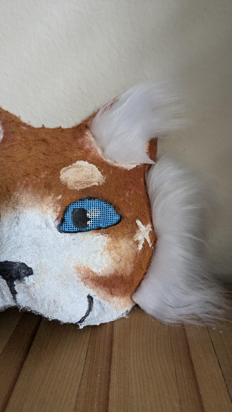 Beach-themed Cat Therian / Furry / Cosplay / Otherkin Mask - Etsy