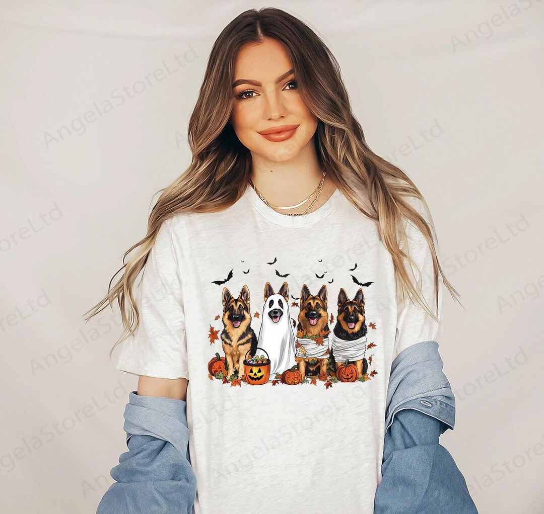 Halloween Dog Png, German Shepherd Ghost Dogs Png, Halloween Png ...