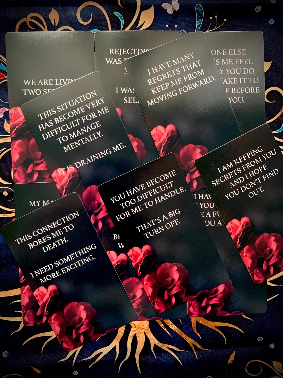 Dark Confessions Oracle Cards Messages | Lover Twinflame Soulmate ...