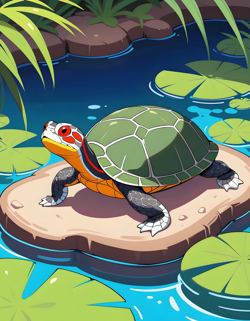 Reptiles and Amphibians Coloring Pages for Kids – 50 Easy A4 Animal ...