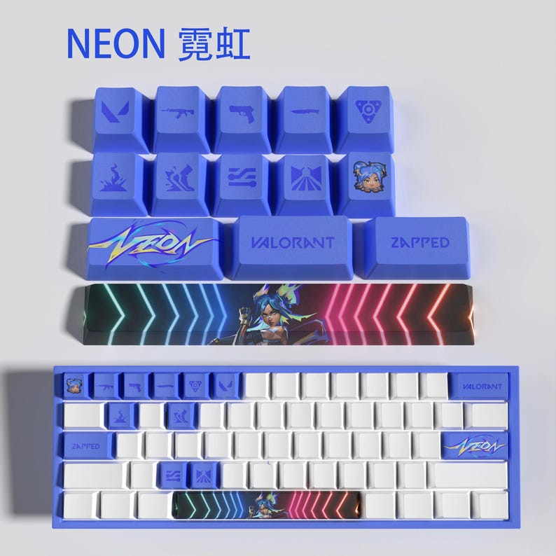 Valorant Keycaps Agent Sets OEM Profile 14 Keys - Etsy
