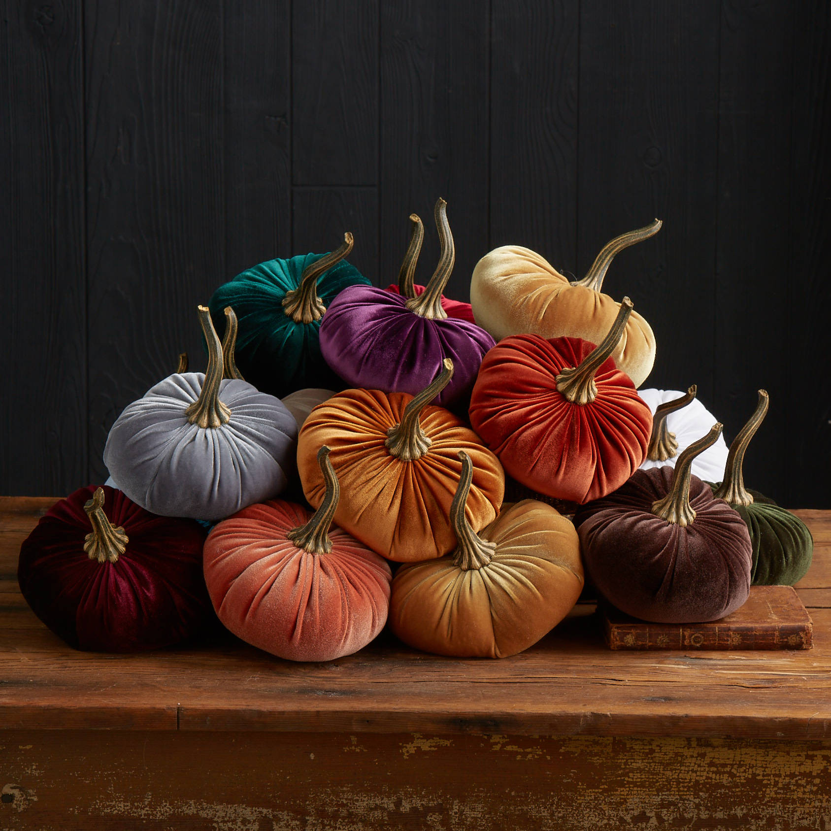 Faux Pumpkin Stems Set of 12 Large, for Crafting, DIY Primitive Decor ...