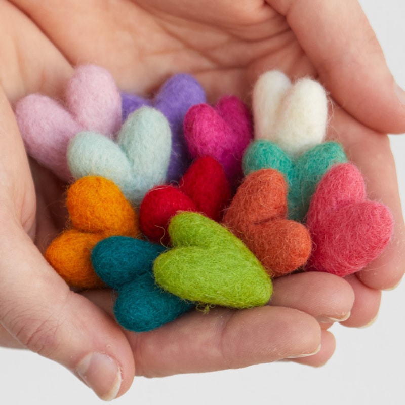 Wool Heart Filler - Etsy