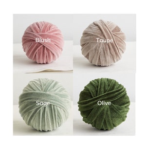 Create Your Own Set of Large Velvet Decorative Spheres, Balls, Art ...