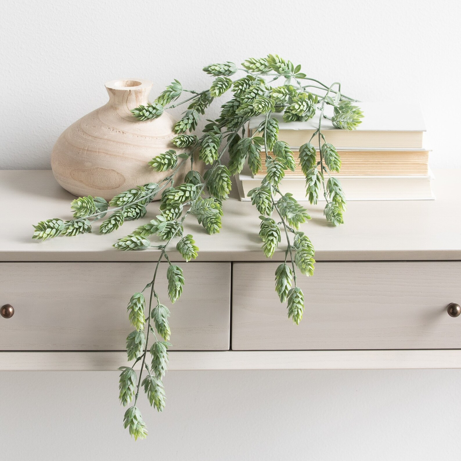 Artificial Hops Garland Artificial Greenery Hanging Hops - Etsy