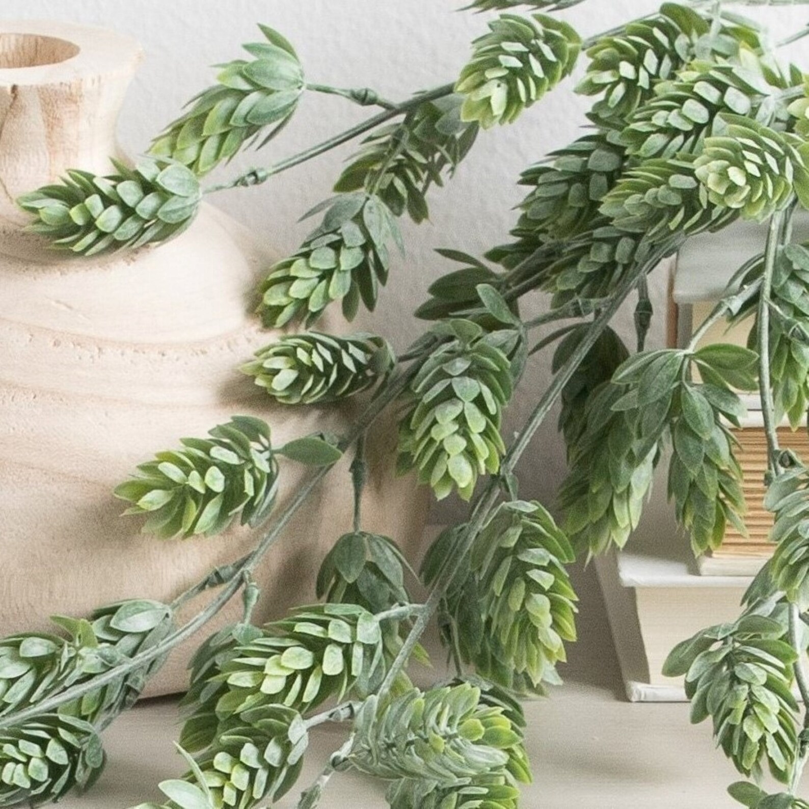 Artificial Hops Garland Artificial Greenery Hanging Hops - Etsy