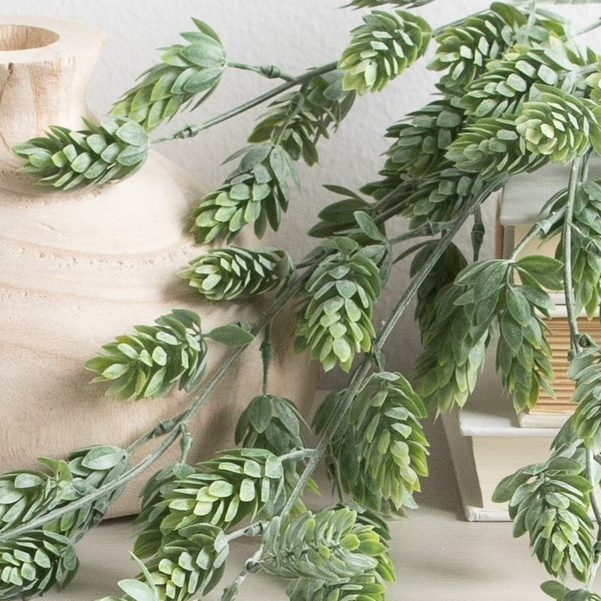 Artificial Hops Garland Artificial Greenery Hanging Hops | Etsy