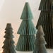 Honeycomb Paper Tree Set of 8 Pine Forest, Winter Tabletop Folding ...