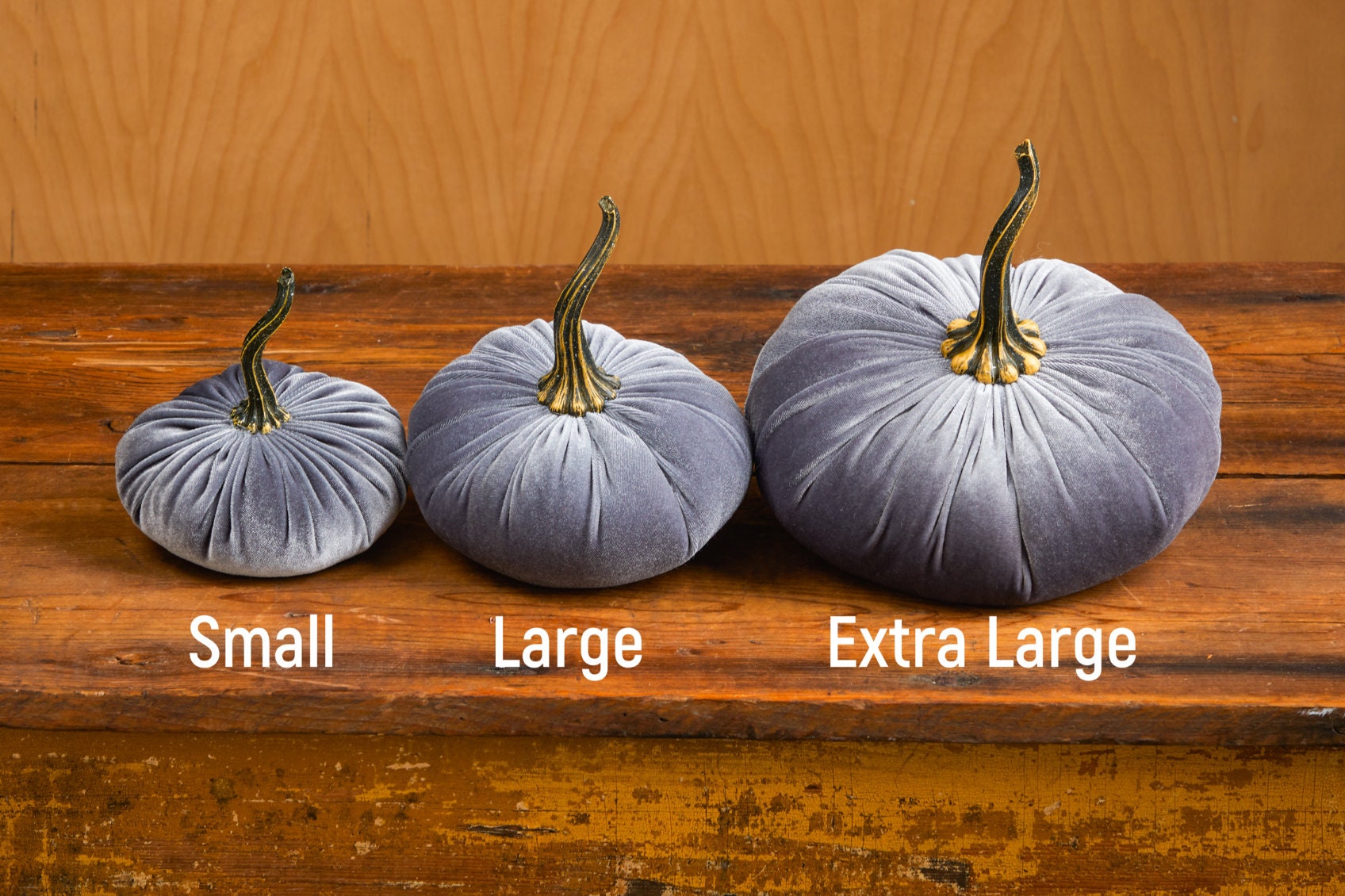 Extra Large Velvet Pumpkins WHOLESALE PRICE Must Order 24 or - Etsy
