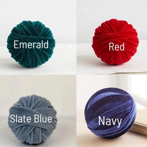 Create Your Own Set of Large Velvet Decorative Spheres, Balls, Art ...