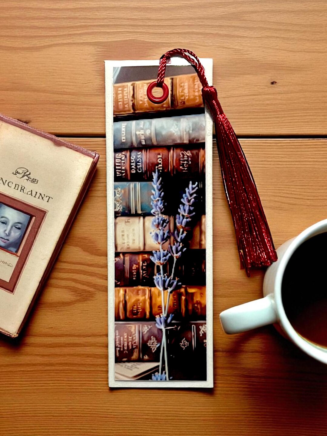 Handmade Image Bookmark Laminating With Tassel for Reading Book - Etsy