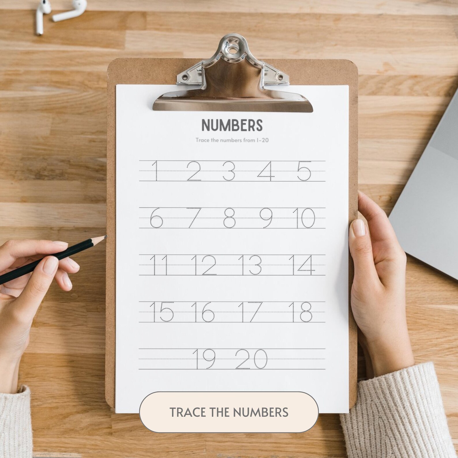 Alphabet Tracing, Numbers Letters Tracing Worksheet, Educational ...