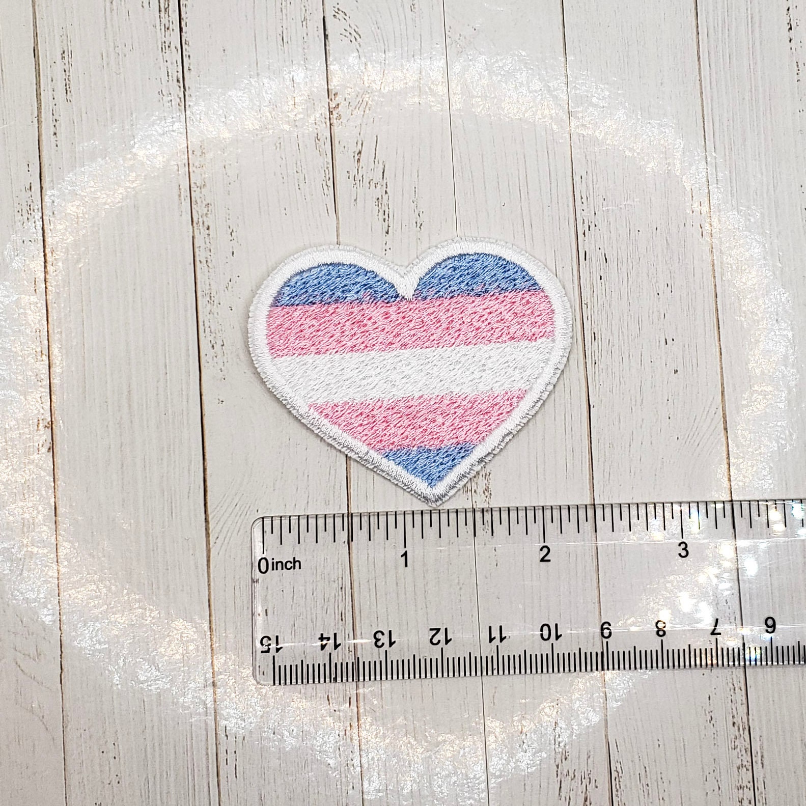 Trans Pride Heart Patch Trans Pride Patch Trans Heart Patch | Etsy