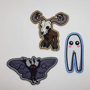 Wendigo Embroidered Patch, Cryptid Badge, Cryptid Gift, Cryptozoology ...