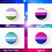 Pronoun & Gender Pride Buttons, Pronoun Pins, Gender Buttons, Pride ...