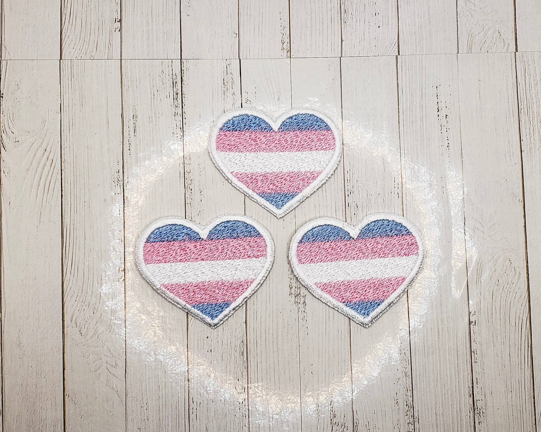 Trans Pride Heart Patch Trans Pride Patch Trans Heart Patch | Etsy