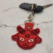 Baphomet Keychain Baphomet Keyring Satan Keychain Goat Head - Etsy