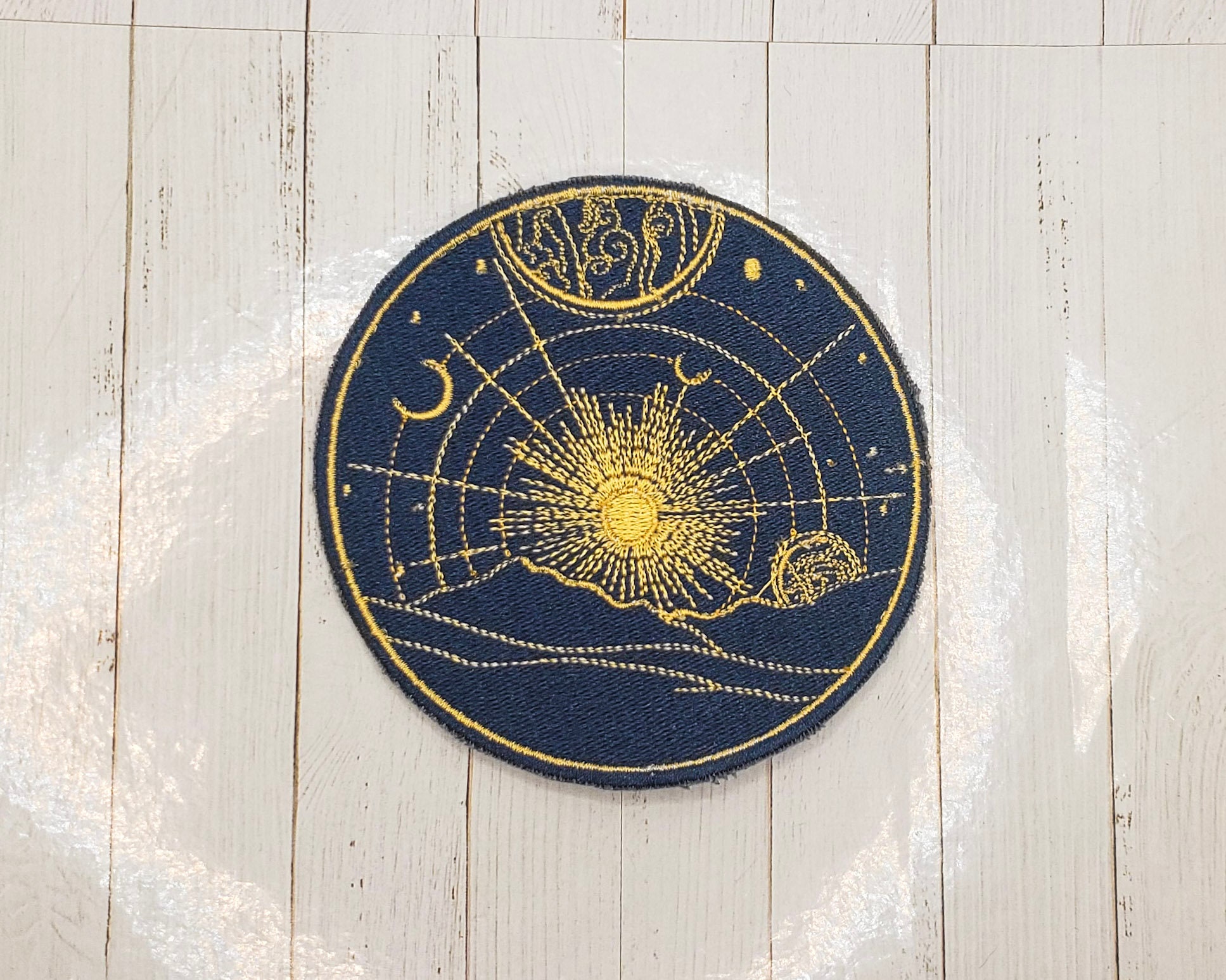 Celestial Skies Patch Iron on Patch Embroidered Patch Space | Etsy