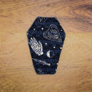 The Occult Mug Rug, Spooky Coaster, Goth House Décor, Macabre Décor ...