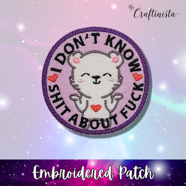 Funny Iron on Patch - Etsy
