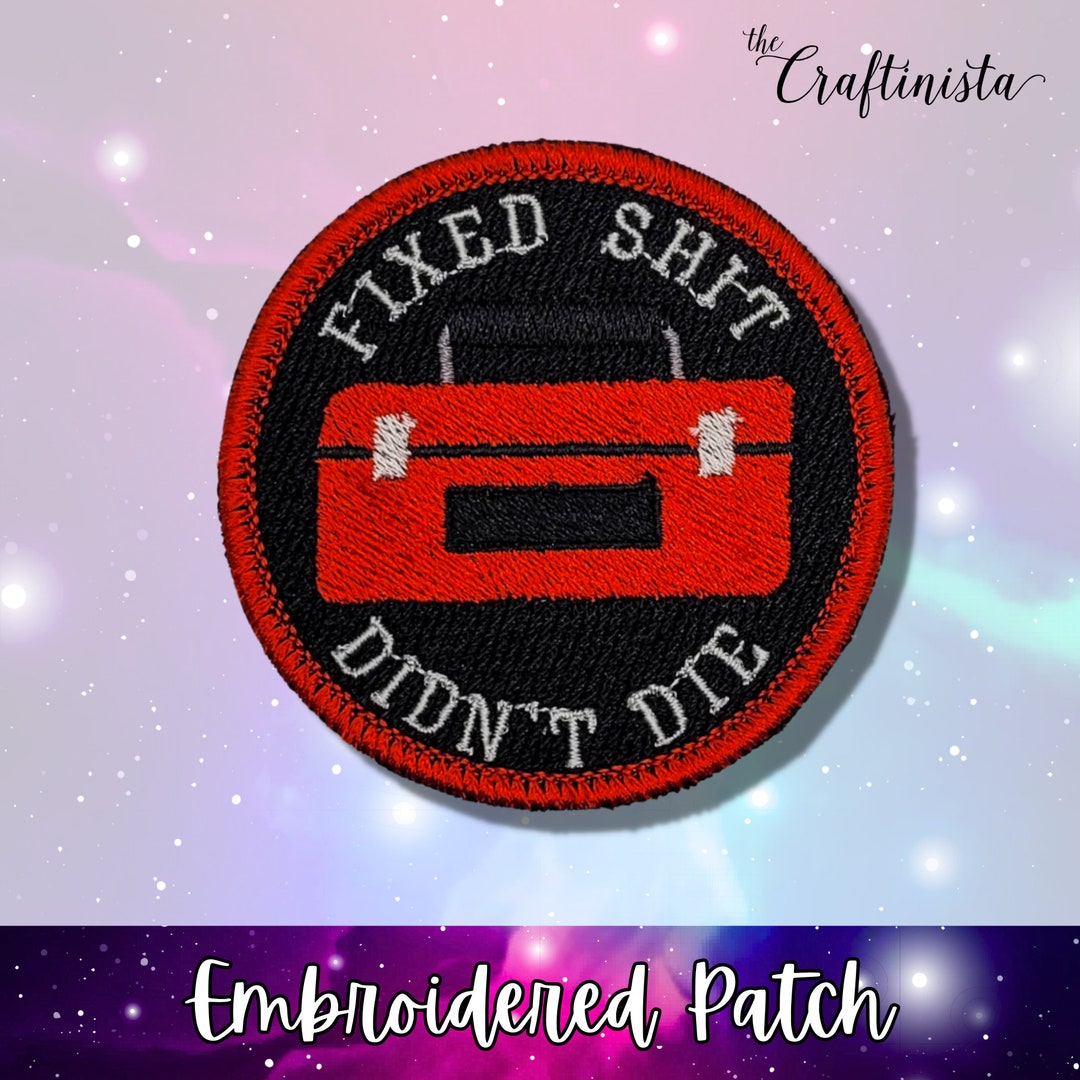 Fixed Shit Didn't Die Merit Badge, Dumb Merit Badge, Demerit Badge ...